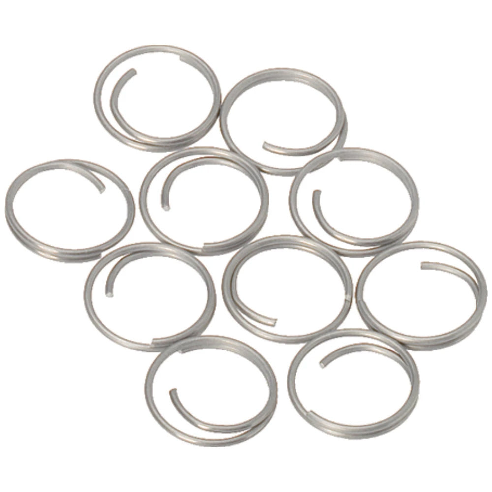 Barton Marine 14mm Stainless Steel Large Split Rings - 10-Pack