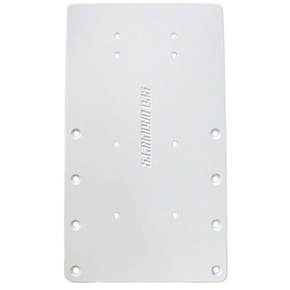 Sea Brackets 14" Straight Trolling Motor Plate - BLDMarine