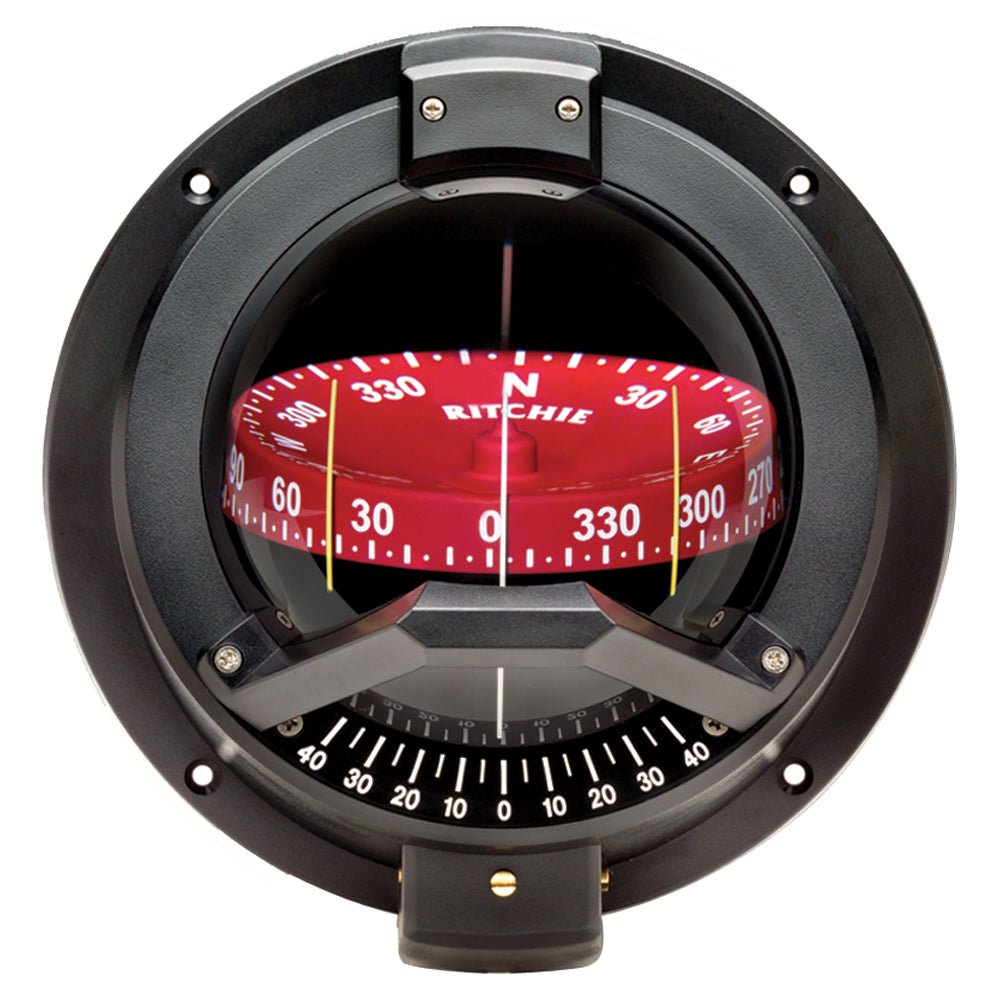 Ritchie BN-202 Navigator Compass - Bulkhead Mount - Black - BLDMarine