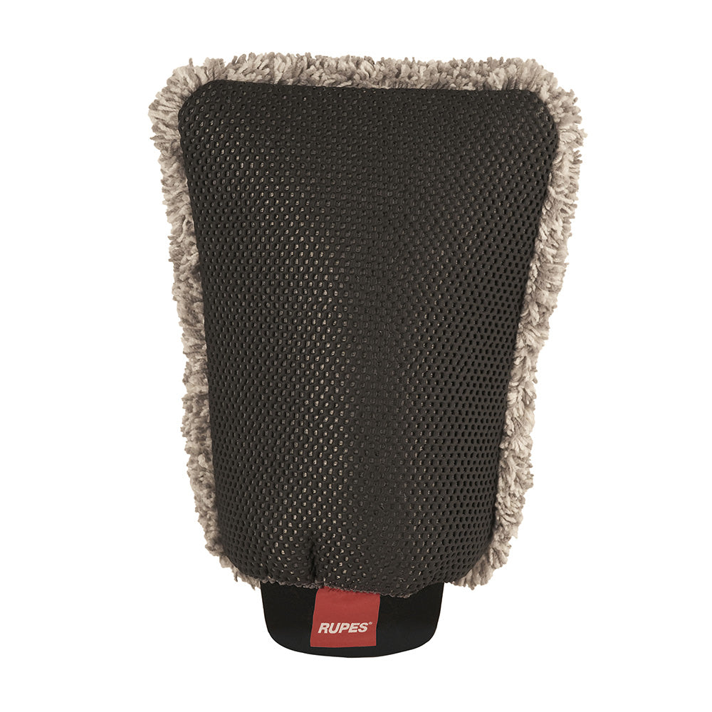 RUPES Wash & Decontamination Mitt * Dual-Sided Microfiber and Syntheti