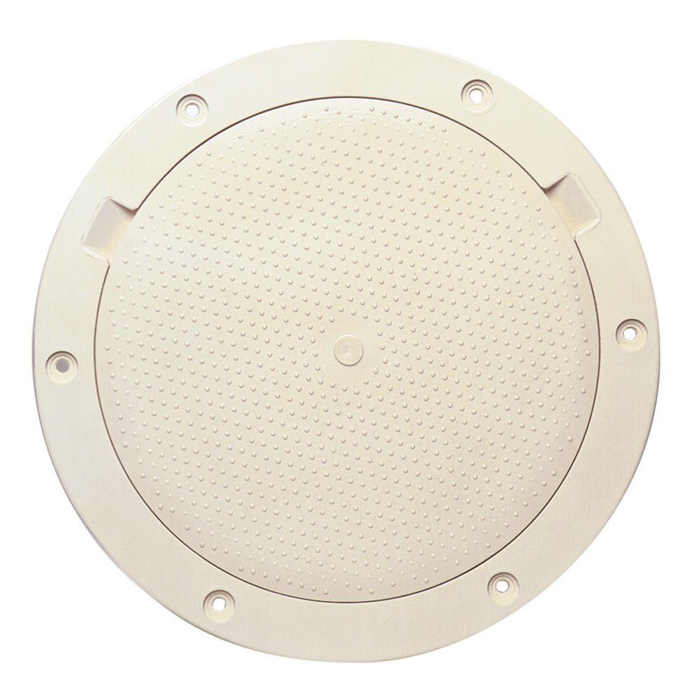Beckson 8" Non-Skid Pry-Out Deck Plate - Beige - BLDMarine