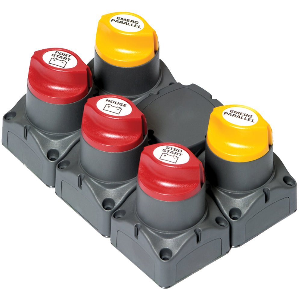 BEP Battery Distribution Cluster f/Twin Outboard Engines w/Three ...