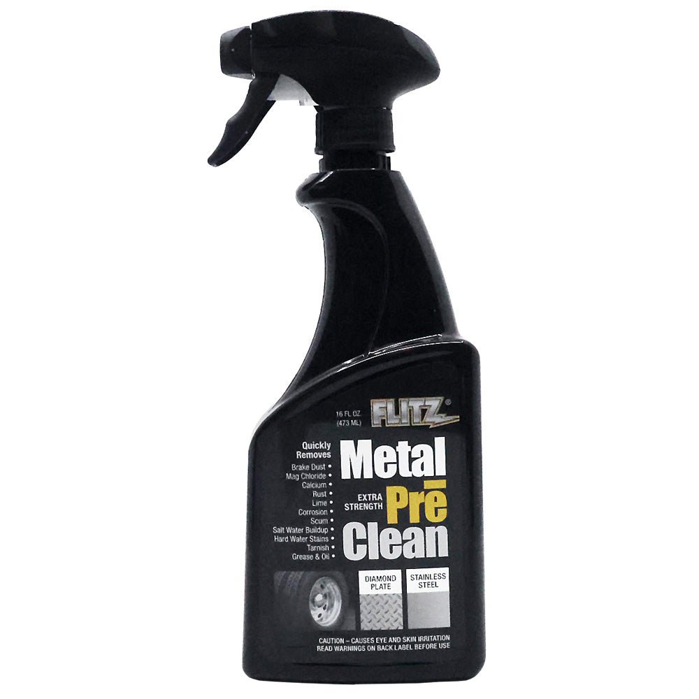 Flitz Metal Pre-Clean - All Metals Icluding Stainless Steel - 16oz ...