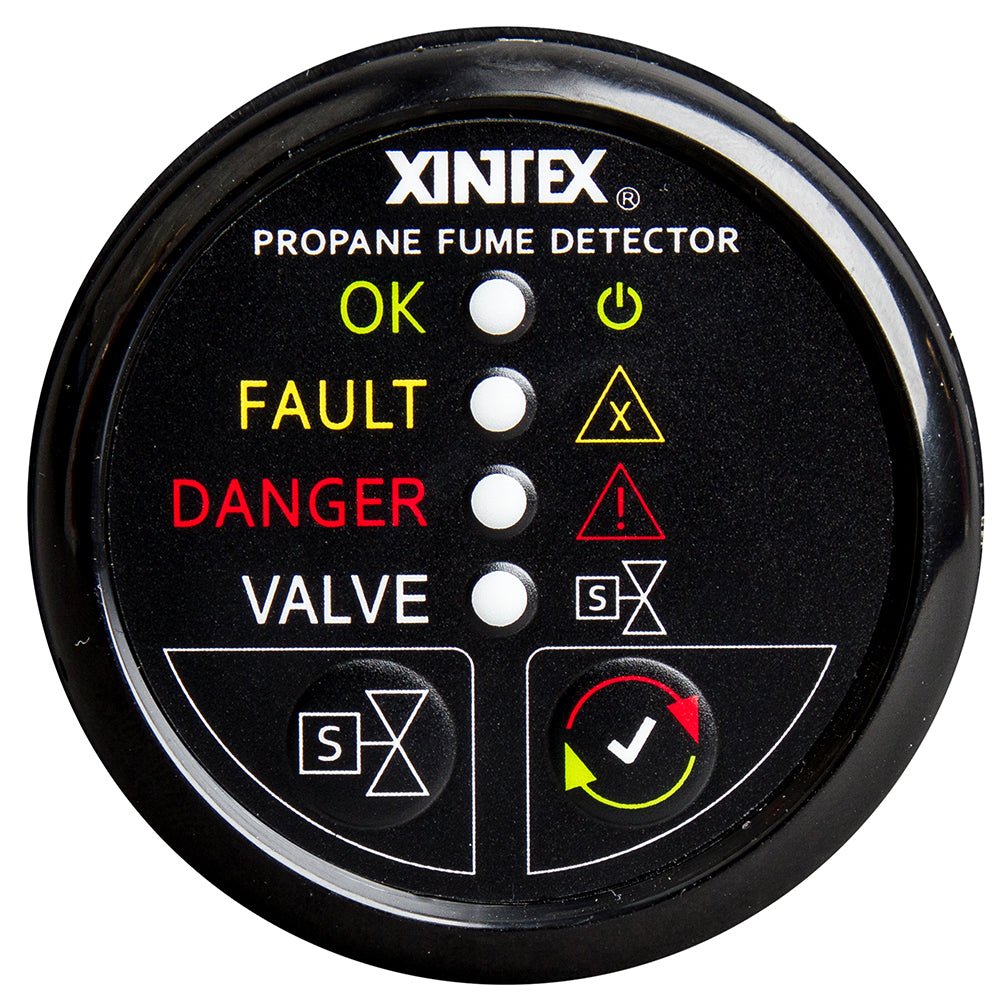 Fireboy-Xintex Propane Fume Detector w/Plastic Sensor & Solenoid Valve ...