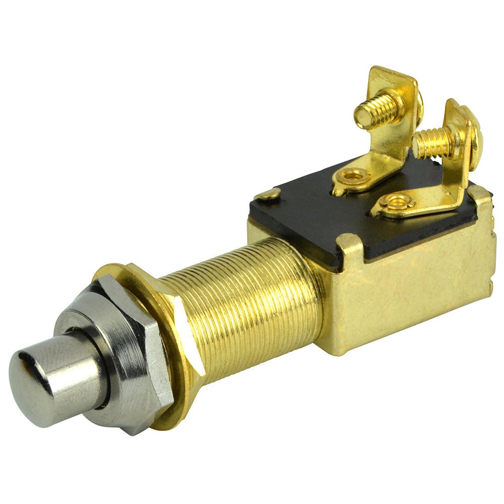 BEP 2-Position SPST Recessed Push Button Switch - OFF/(ON) - BLDMarine