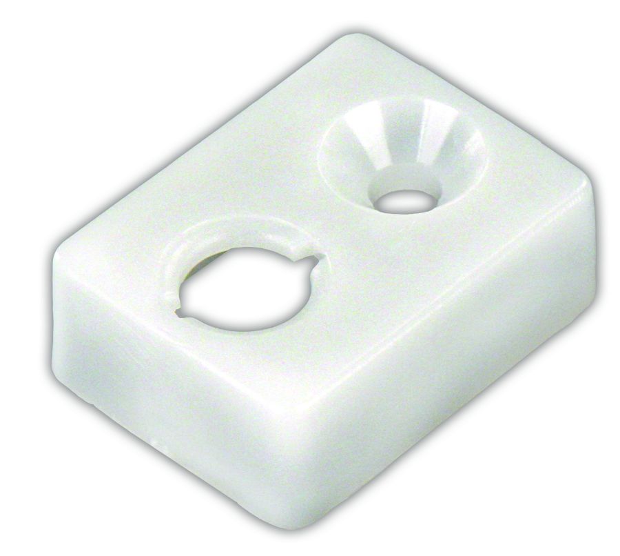 TYPE E - END STOP WHITE