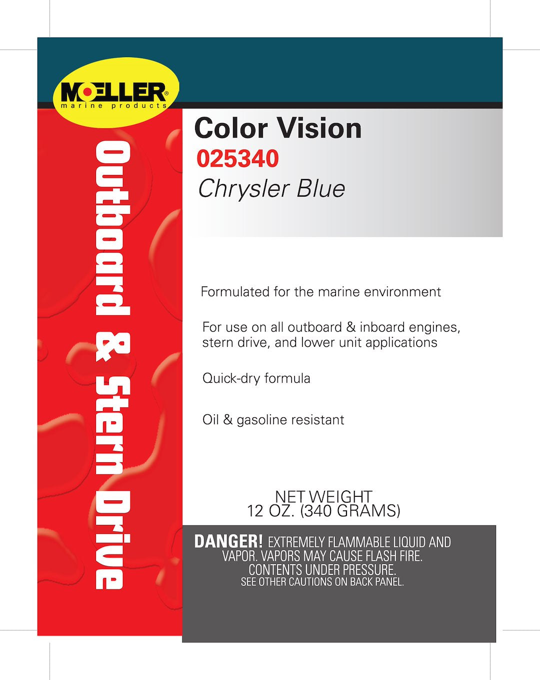 COLOR VISION CHRYSLER BLUE