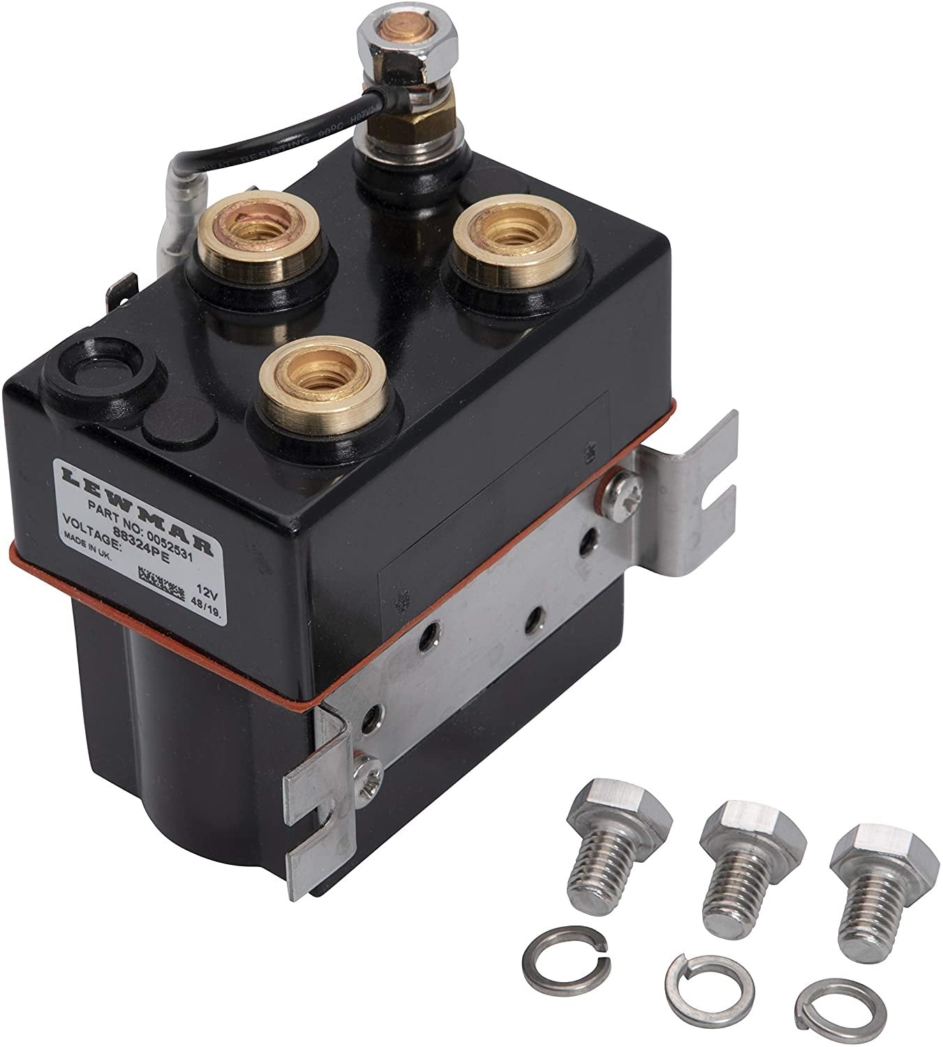 Lewmar 52531 12v Solenoid Dual Direction Light Weight - 0052531
