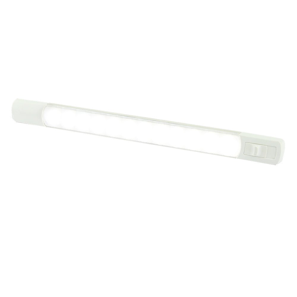 Hella Marine Surface Strip Light w/Switch - White LED - 12V - BLDMarine