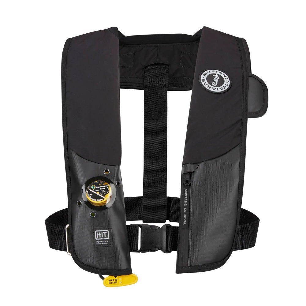 Mustang HIT Hydrostatic Inflatable PFD - Black - Automatic/Manual ...