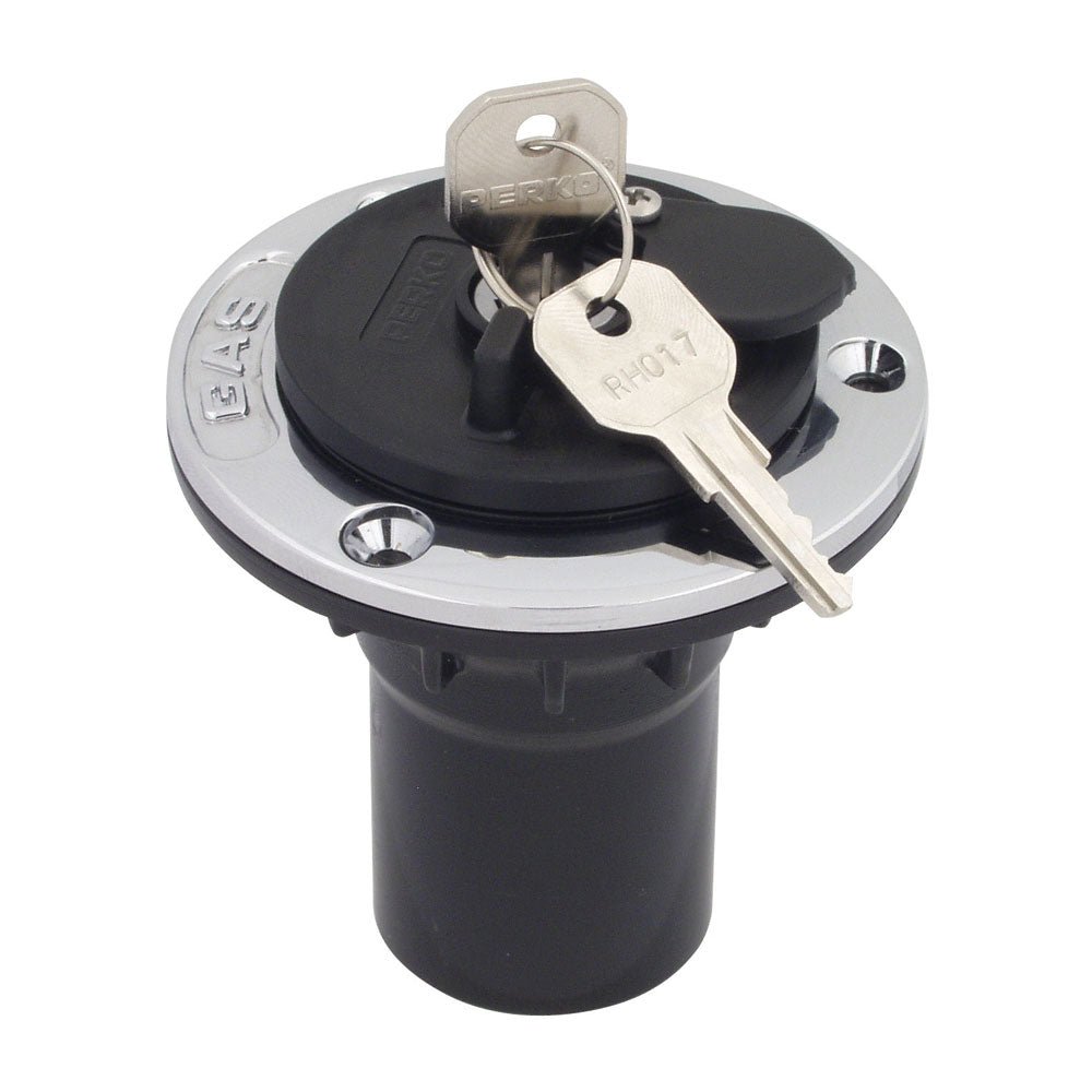 Perko Gas Fill w/ Locking Cap f/ 1-1/2" Hose - BLDMarine