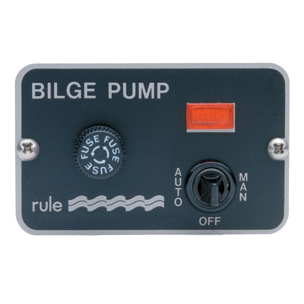 Rule Deluxe 3-Way Panel Lighted Switch - BLDMarine