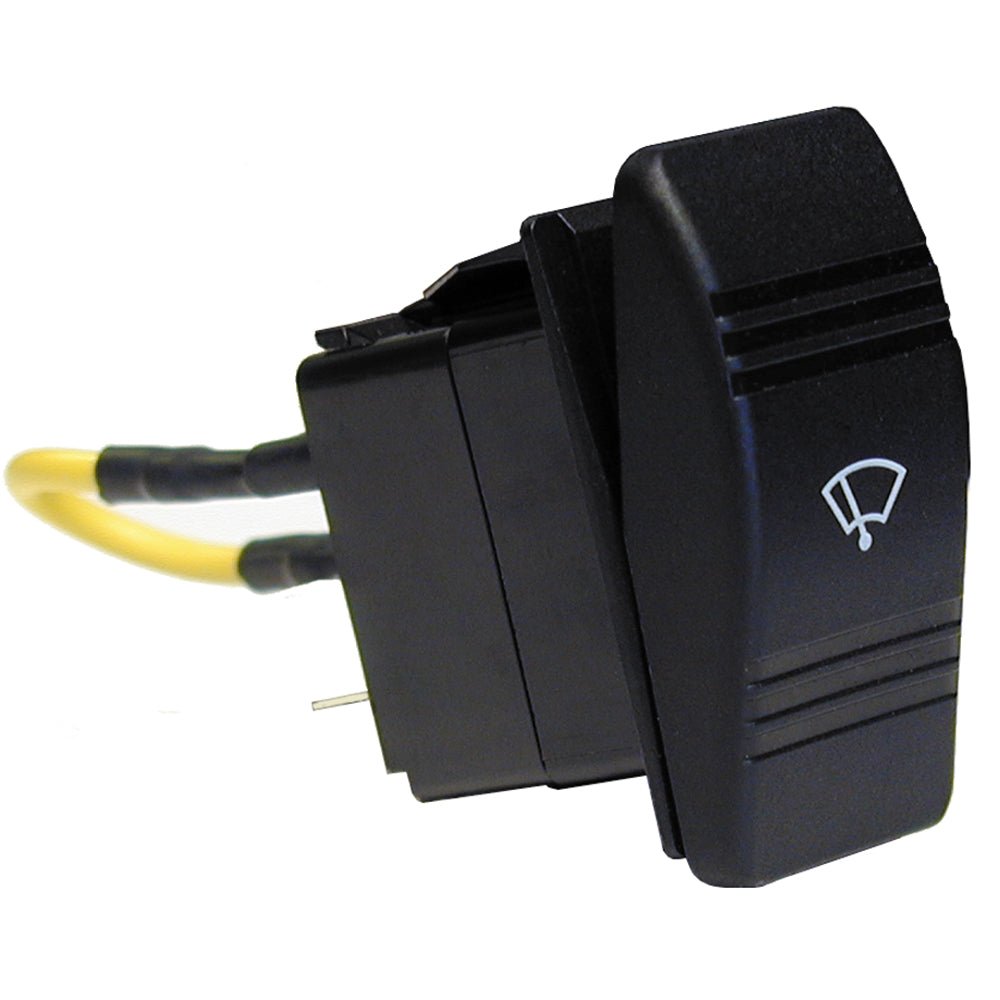 Schmitt Marine Wiper Switch - 3-Position Rocker - BLDMarine