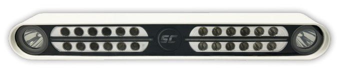 Shadow Caster Eagle Ray Light Bar Dual Optics White Housing 12/24v ...