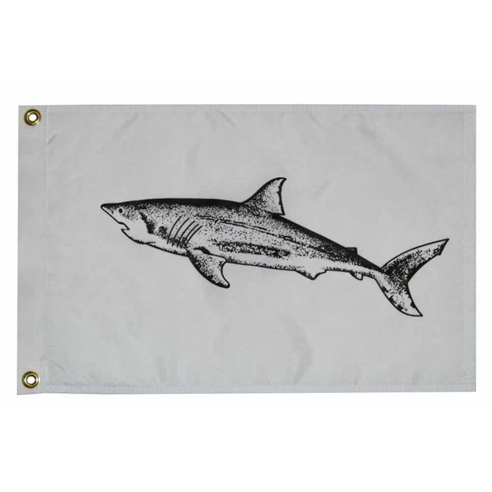 Taylor Made 12" x 18" Shark Flag - BLDMarine