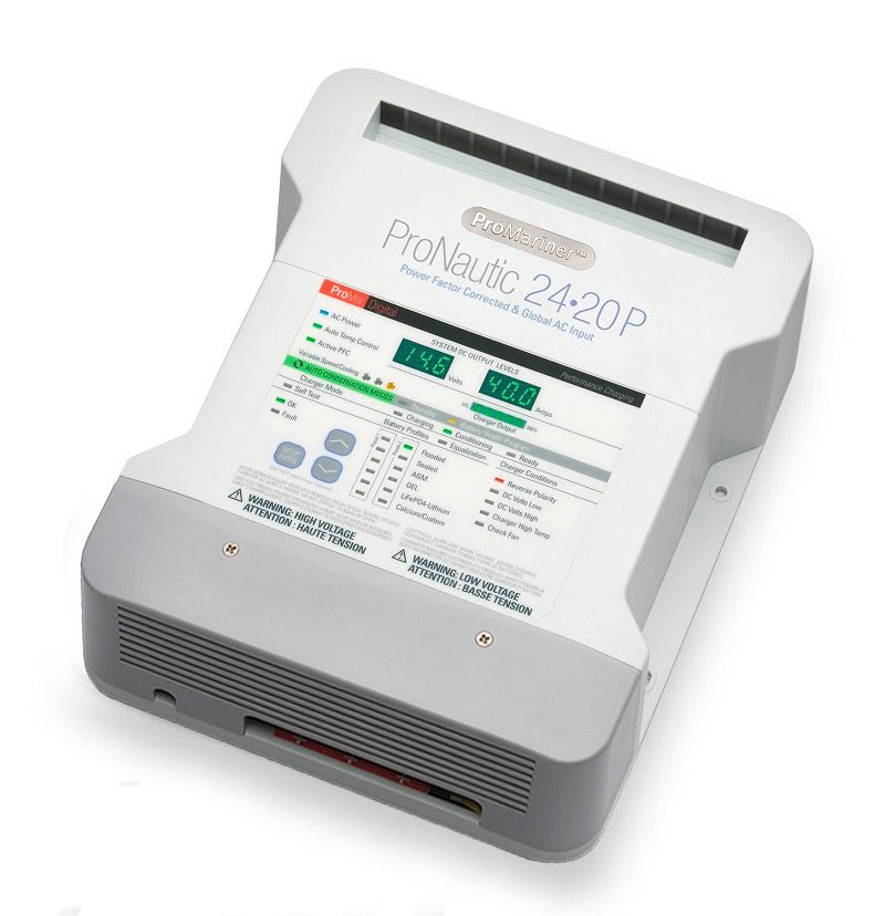 Promariner Pronautic 2420p 20 Amp Battery Charger 24v 3 Bank 120/240v ...